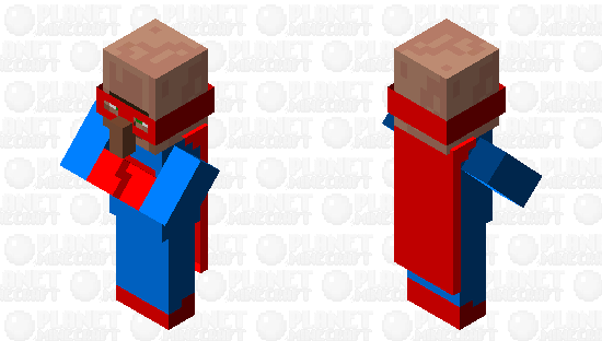 Super villager Minecraft Mob Skin