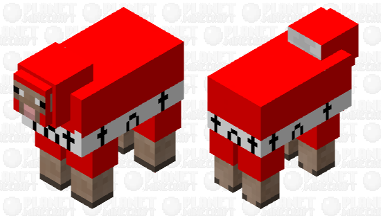 tnt sheep Minecraft Mob Skin