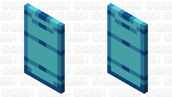 Blue Hive Style Cape Template Minecraft Mob Skin