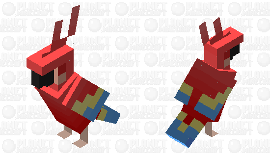 parrot but cute :] Minecraft Mob Skin