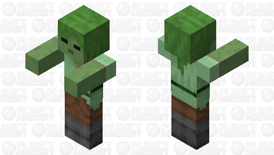 Alex zombie Minecraft Mob Skin