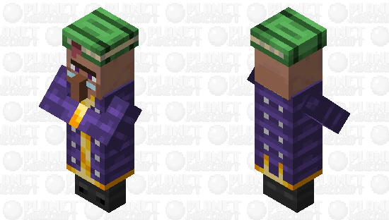 Keeper of the Knowledge Book Minecraft Mob Skin