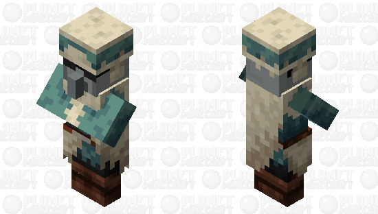 Cool Illager Dingo Minecraft Mob Skin