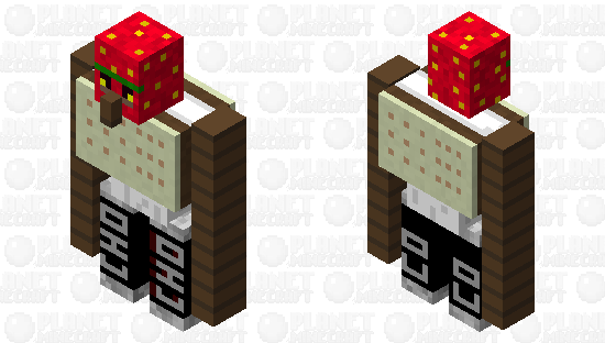 Choco Gollem Minecraft Mob Skin