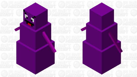 Grimace Minecraft Mob Skin