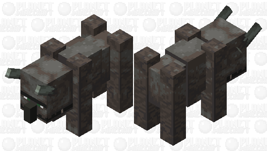 Friendly Ravager Minecraft Mob Skin