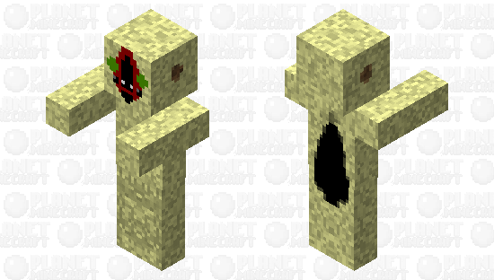 SCP-173 Minecraft Mob Skin