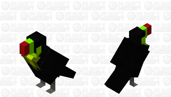 Keel-Billed Toucan Minecraft Mob Skin