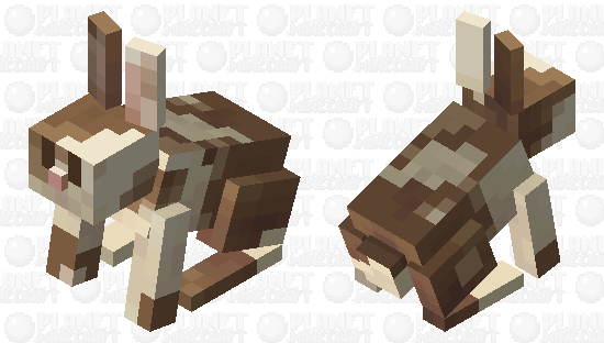 Rabbit Reskin Minecraft Mob Skin