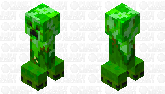 The First Creeper Minecraft Mob Skin