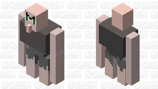 Predator villager Minecraft Mob Skin