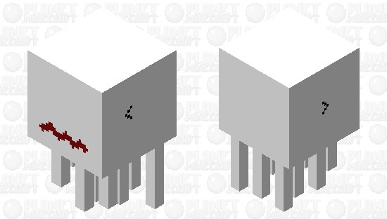 faceless boo Minecraft Mob Skin