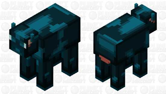 Its a sk-sk-sku-skulk cow! Minecraft Mob Skin