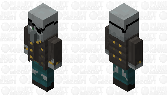 Illager Brawler Minecraft Mob Skin