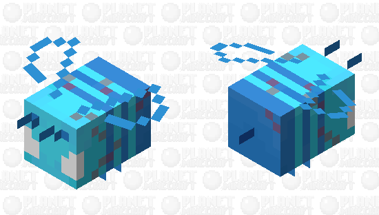 Allay Bee (Angry) Minecraft Mob Skin