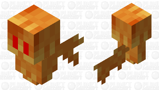 Lava Fairy Minecraft Mob Skin