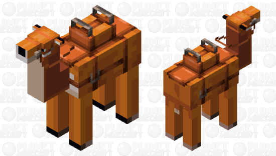 camel fox Minecraft Mob Skin