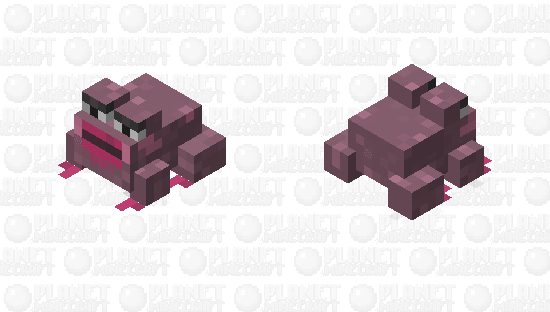 Glamor Frog Minecraft Mob Skin