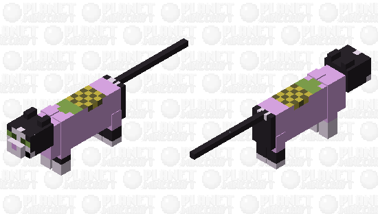 My real life cat (Happy) Minecraft Mob Skin