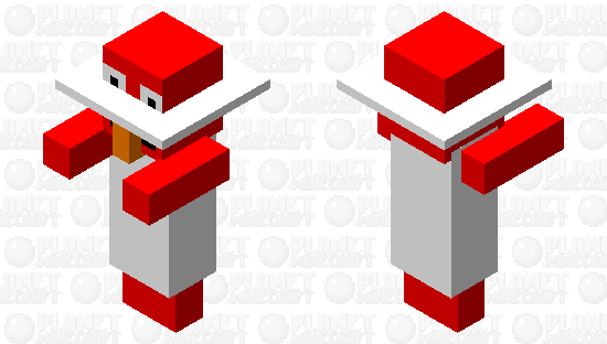 Elmo Minecraft Mob Skin