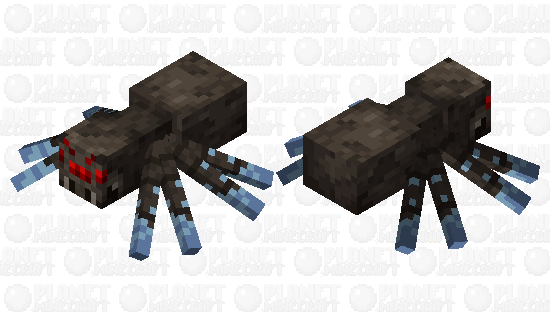 . Ice Spider . Minecraft Mob Skin