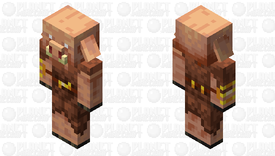 Better piglin Minecraft Mob Skin