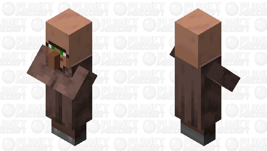 Female villager Minecraft Mob Skin