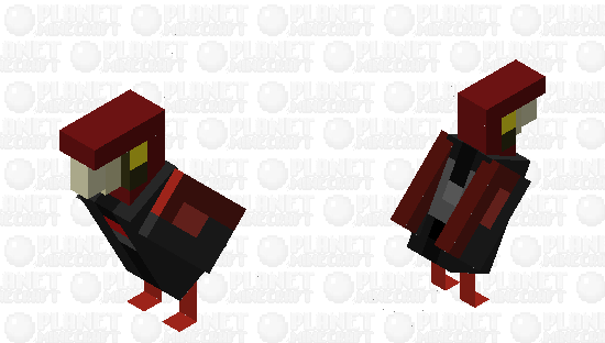 shattered glass laser-beak Minecraft Mob Skin