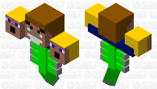 Jeff, Slosh, and Stinky Minecraft Mob Skin