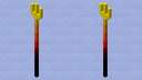 fire trident Minecraft Mob Skin