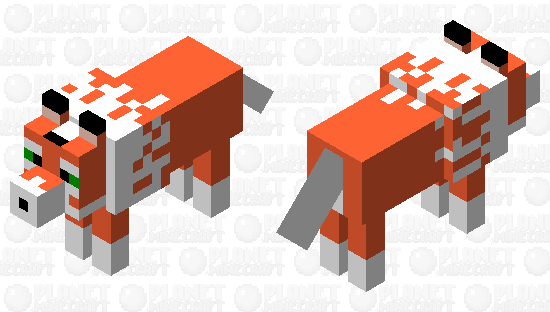 lycanroc dusk form pokemon Minecraft Mob Skin