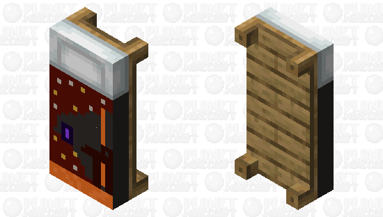 NETHER BED Minecraft Mob Skin