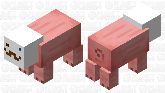 cool pig Minecraft Mob Skin