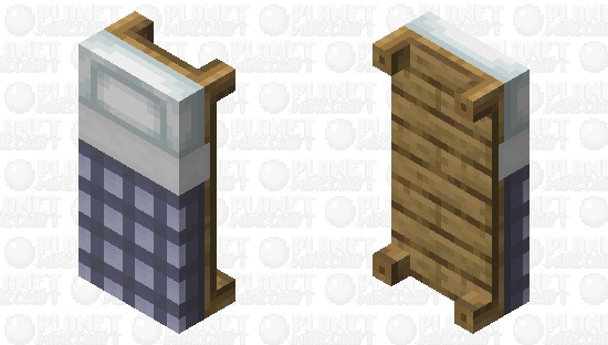 Checkered Bed Lavender Minecraft Mob Skin