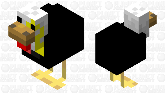 Sir chickens worth the third Minecraft Mob Skin