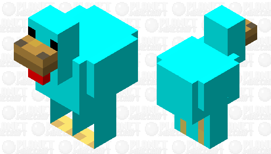 diamond chicken Minecraft Mob Skin