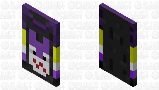 Nonbinary Nabbit Cape Minecraft Mob Skin
