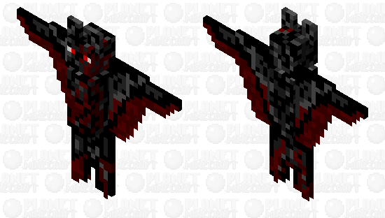 Vampire Bat Minecraft Mob Skin