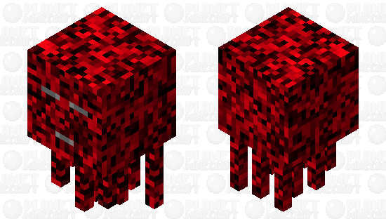 Nether Ghast Minecraft Mob Skin