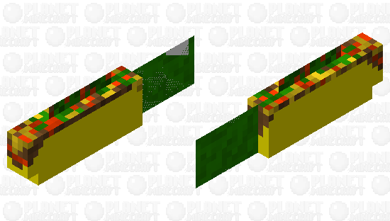 Taco Minecraft Mob Skin