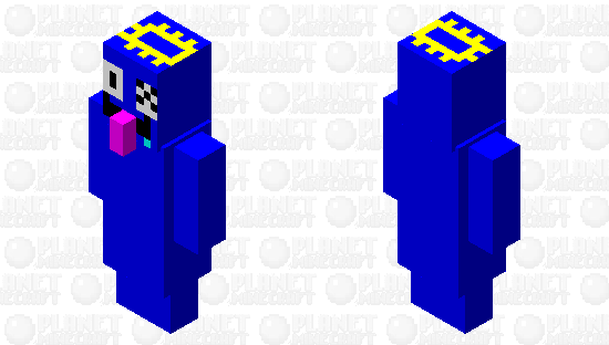 Blue Minecraft Mob Skin