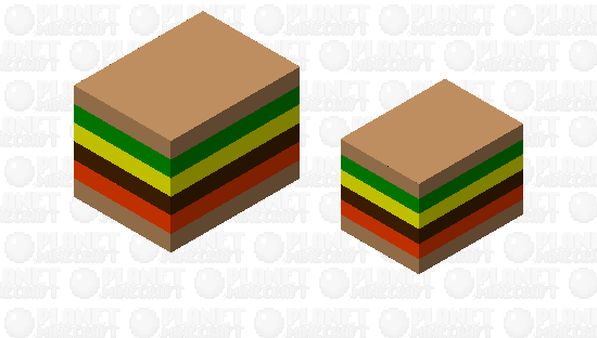 Cheeseburger Minecraft Mob Skin