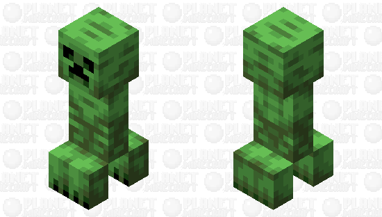 The Creeper (Ver.5) (Re-Texture/Re-Made) Minecraft Mob Skin