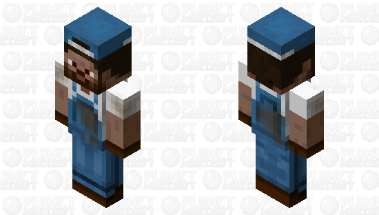 Angry Neighbor (Vindicator Skin) Minecraft Mob Skin