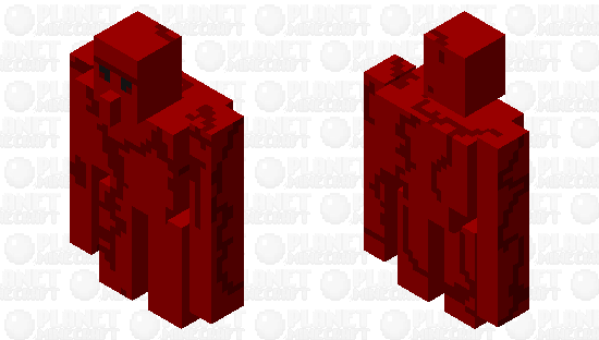 The BLOOD Golem Minecraft Mob Skin