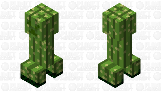 Cactus Creeper Minecraft Mob Skin