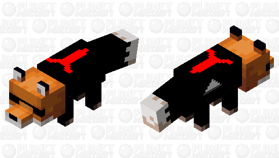 agent fox Minecraft Mob Skin