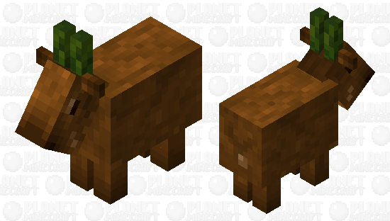 Capybara Goats Minecraft Mob Skin