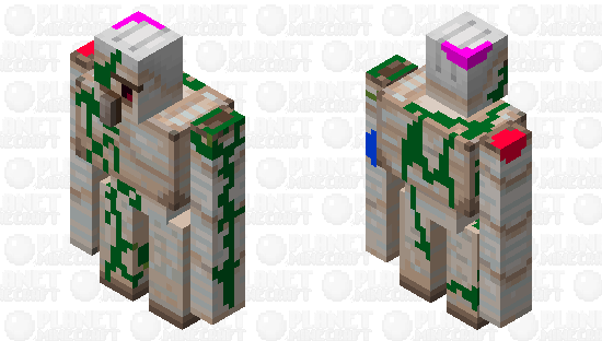 Sunken Golem Minecraft Mob Skin