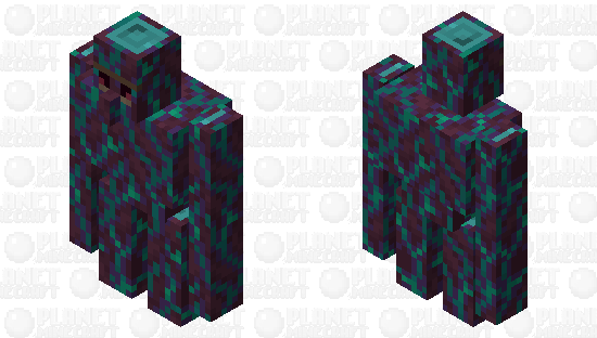 Warped Golem Minecraft Mob Skin